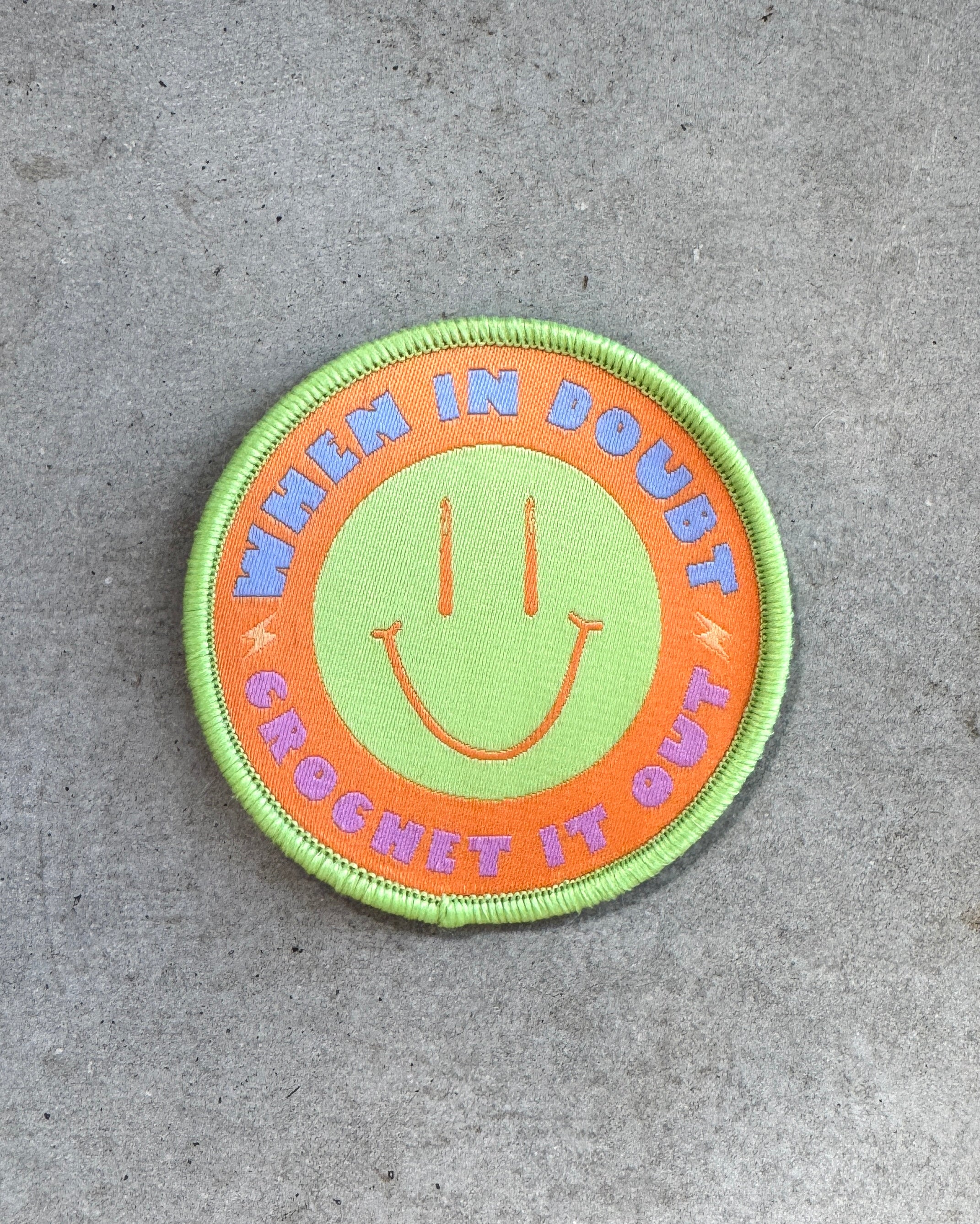 Crochet It Out Patch – Mama Made Minis