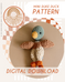 MINI Duke Duck Knotted Lovey — PATTERN – Mama Made Minis